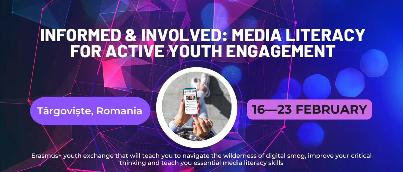 Informed & Involved: Media Literacy for Active Youth Engagement — Rumunsko – Evropské centrum ...